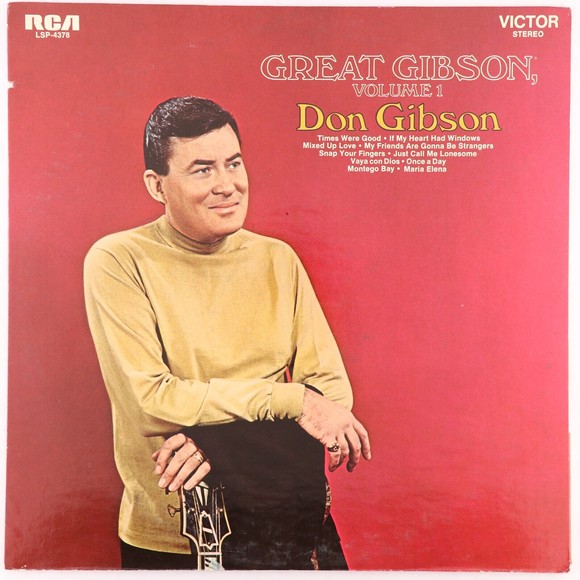 Media | Don Gibson Great Gibson Volume 1 197 Stereo 12 Vinyl Lp Record ...